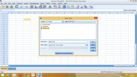 cara memindahkan data dari excel ke spss sumber berbagi data