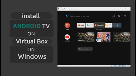 Install And Preview Android Tv On Virtual Box On Windows Pc Youtube