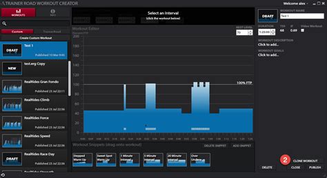 copy clone workouts trainerroad
