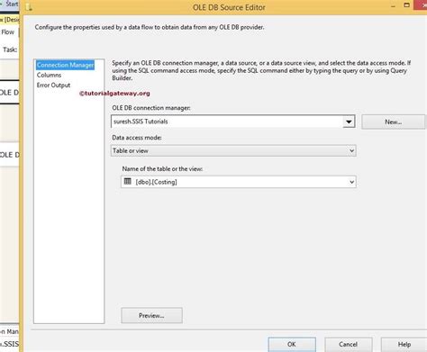 ssis ole db command where clause misbah