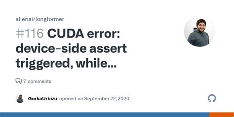 cuda error device side assert triggered while converting bert to long