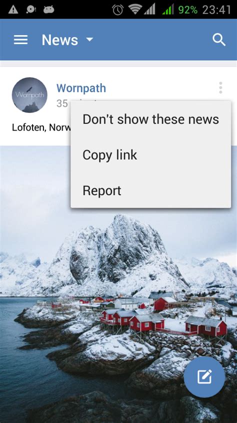 android create drop menu stack overflow