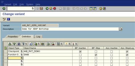 how to instrument your abap code with checkpoint groups sap blogs