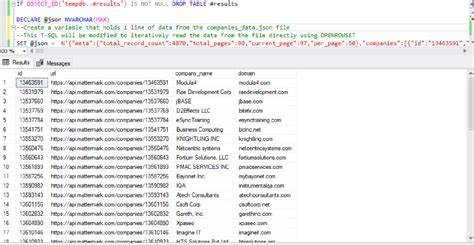 python processing json in sql server openjson openrowset stack