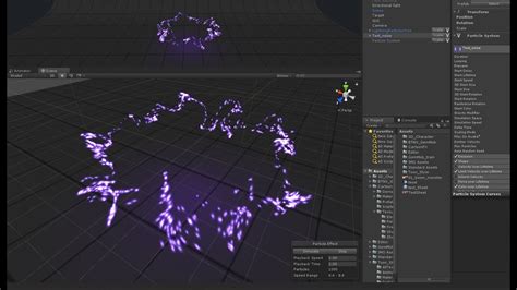 game effect tutorial wave impact effect noise particle unity 2017