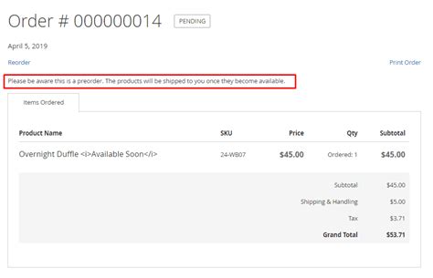 guide for pre order for magento 2 [amasty extensions faq]