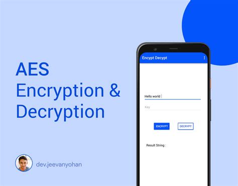 basic encryption and decryption in android aes by dev jeevanyohan