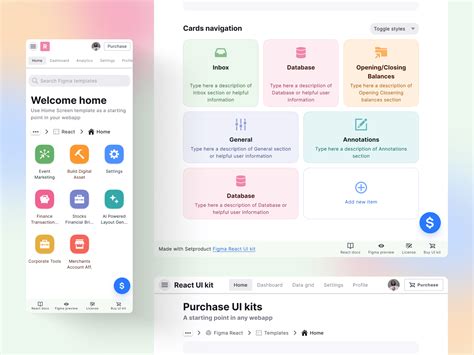 figma templates design systems and ui inspiration