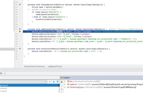javaagents look at the source code of a java class