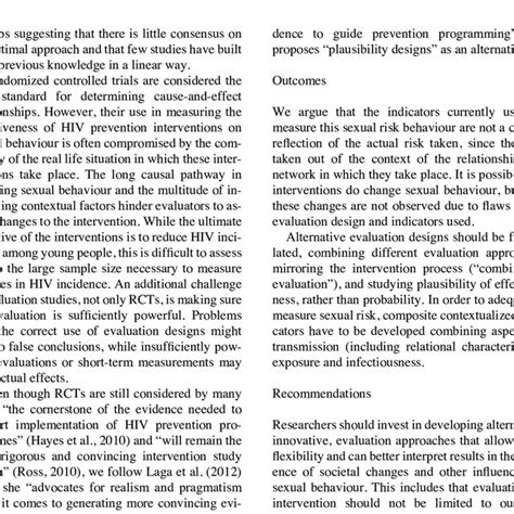 Determinants Of Sexual Behaviour Of Young People Identified In This