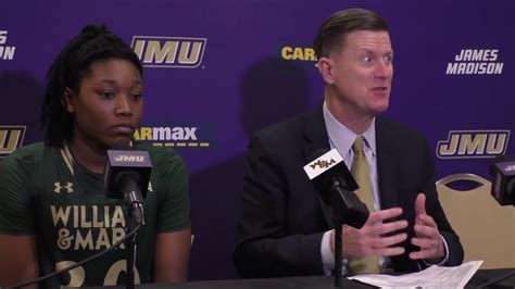 Womens Basketball Postgame Press Conference At James Madison Youtube