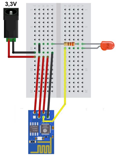 esp8266 wifi hacer que parpadee un led desde el ide de arduino