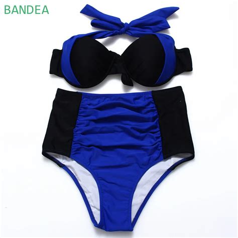 Bandea 2016 Newest Sexy Bikinis Women Swimsuit High Waisted Bathing
