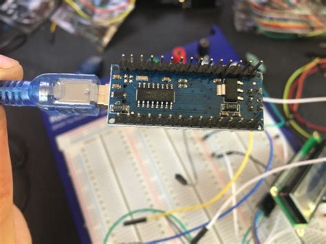 basics project 001b arduino nano at acoptex