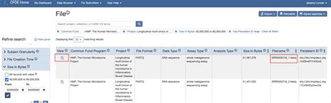 Using The Cfde Search Portal To Find Files Common Fund Data Ecosystem