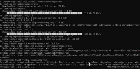 win 10 安装virtualenvwrapper报错，error exception traceback