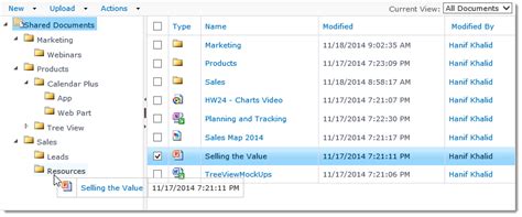 sharepoint tree view bamboo solutions web parts