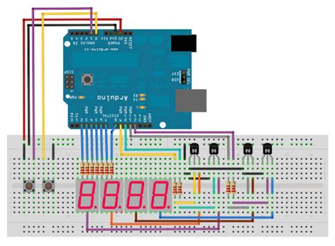 pedicab beschädigung scheinen display 7 segmentos 4 digitos arduino