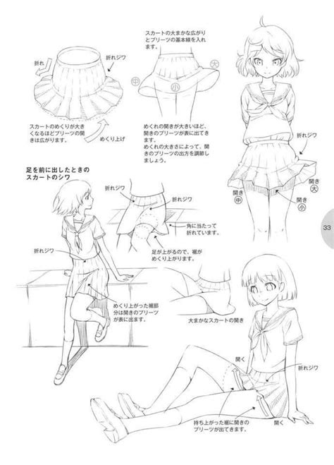 치마 옷 프릴 그리기 네이버 블로그 Anime Drawings Tutorials Manga Drawing