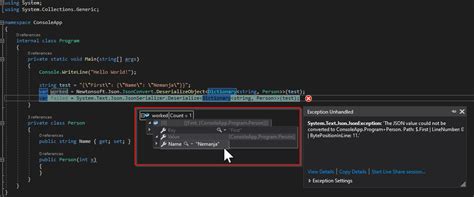 why system text json requires that class explicitly have