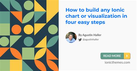 how to build any ionic chart or visualization in 4 steps