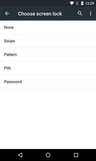 how to secure your android phone with a pin password or pattern