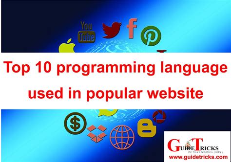 top 10 programming language used in popular website