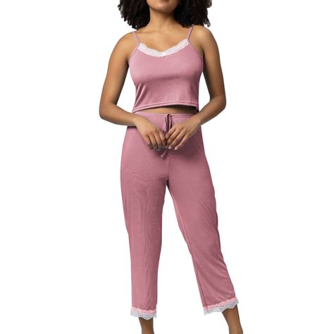 Msjuheg Womens Pajamas Pajamas For Women Pj Sets For Woman Plus Size