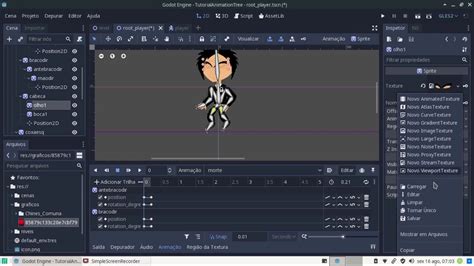 aprenda a usar o animation tree godot animation gamedev animação