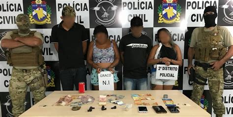 Operação De Combate Ao Tráfico De Drogas Prende Quatro Pessoas Em Boa