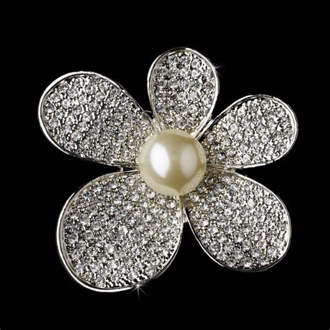 Fancy Bridal Brooches From Pearls And Rhinestones To Vintage And Floral