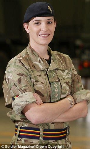 Transgender British Soldier Hannah Winterbourne Poses In Photoshoot
