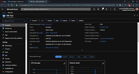 restore azure vm using snapshot managed disk
