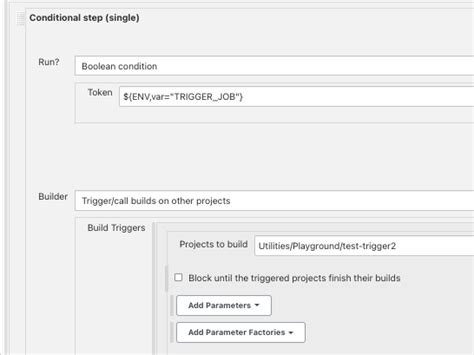 triggering a downstream job in jenkins using injected environment