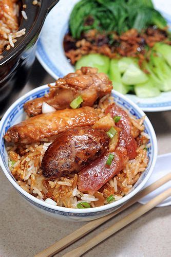 煲仔鸡饭 Cantonese Claypot Chicken Rice Chinese Cooking Recipes