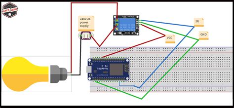 iot with firebase home automation light control hackanons