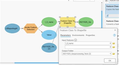 modelbuilder iterate feature selection logic hel esri community