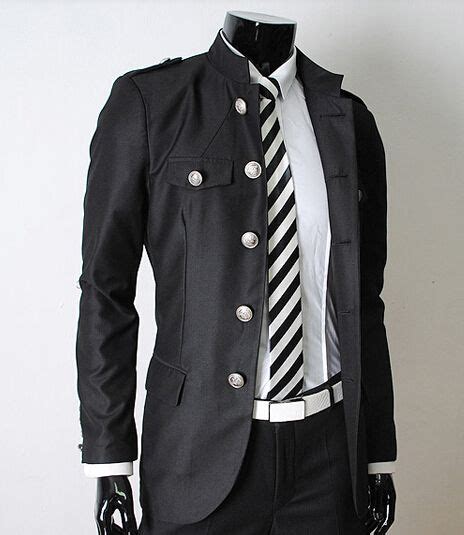 48 58 Mens Suit Chinese Tunic Suit Style Coats Belt Pure Color Long