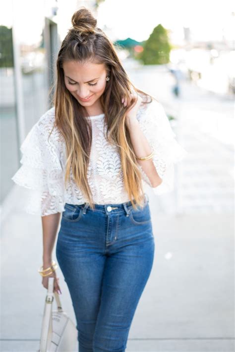 Sheer Tops And How To Style Them Hello Gorgeous By Angela Lanter