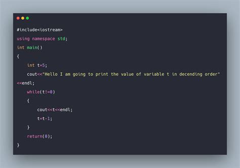 while loop in c program c while loop example