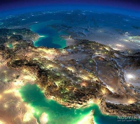 عکس نقشه ایران زیبا عکس نودی