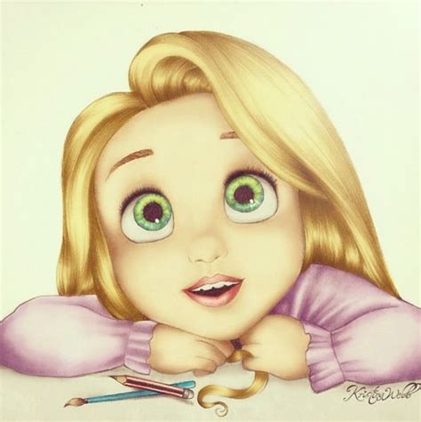 Dibujos De Rapunzel A Lapiz Como Dibujar A Rapunzel Enredados L How