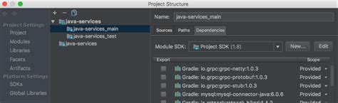 gradle integration external dependencies not in classpath on run