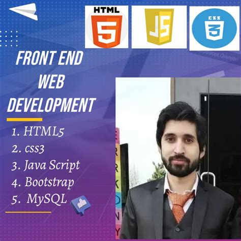 do frontend web development in html css javascript by hamza2912 fiverr