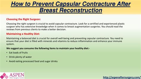 Ppt How To Prevent Capsular Contracture After Breast Reconstruction