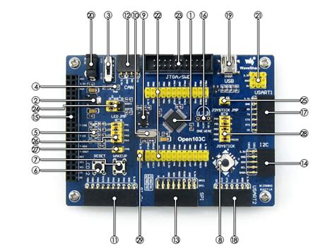 stm32 board stm32f103cbt6 stm32f103 arm cortex m3 board pl2303 usb