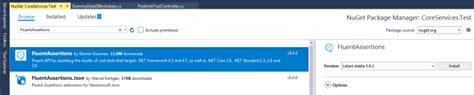 crud operations unit testing in asp core web api with