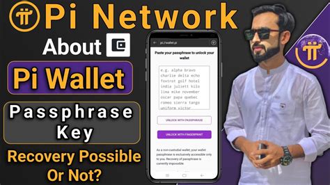 Pi Network About Pi Wallet Passphrase Key Pi Browser Wallet