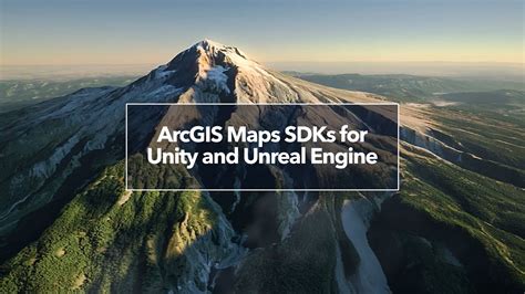 arcgis maps sdks for unity and unreal engine youtube