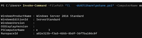 how to run powershell script on remote computer theitbros
